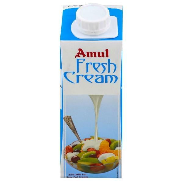 Amul Fresh Cream 250 ml Tetra Pak